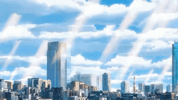 Wonderful Weather In Anime City GIF | GIFDB.com