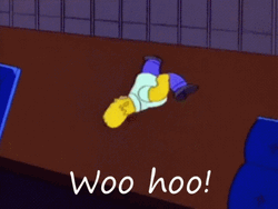 Woo Homer Simpson Spinning GIF | GIFDB.com
