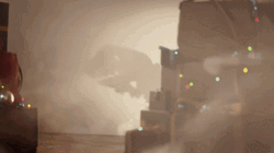 Wooden Dancing Dino Shadow GIF | GIFDB.com