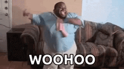 Woohoo Meme Dancing Happy Man GIF | GIFDB.com