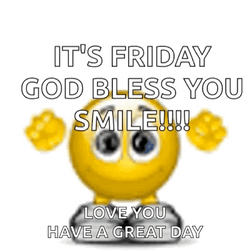 Woohoo Meme It's Friday Smile Emoticon GIF | GIFDB.com