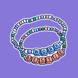 Work Bestie Bracelets GIF | GIFDB.com