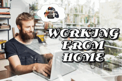 Work From Home Guy Smiling GIF | GIFDB.com