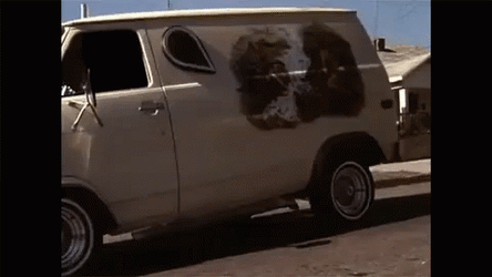 Worn Out White Van GIF | GIFDB.com