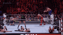 Wrestler Randy Orton Ring Splash GIF | GIFDB.com