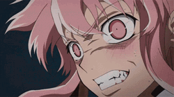 Yandere Simulator Osana Najimi Angry GIF | GIFDB.com