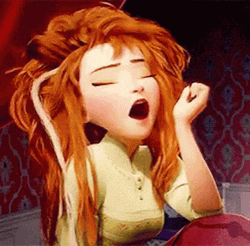 Yawning Anna Of Frozen Movie GIF | GIFDB.com