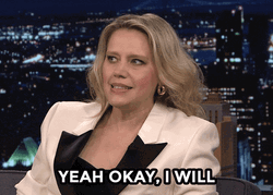 Yeah Okay Kate Mckinnon Wink GIF | GIFDB.com