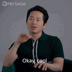 Yeah Okay Steven Yeun GIF | GIFDB.com