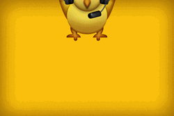 Yellow Baby Chick Game Time GIF | GIFDB.com
