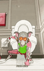 Yellow Green Pickle Rick GIF | GIFDB.com