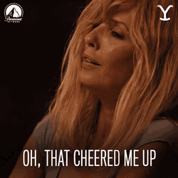 Yellowstone Beth Dutton Drinking That Cheered Me GIF | GIFDB.com