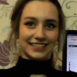 Woman Smiling Yes Please GIF | GIFDB.com