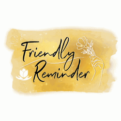 Yinee Friendly Reminder Sticker GIF | GIFDB.com