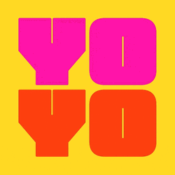 Yo Yo Text Animation GIF | GIFDB.com