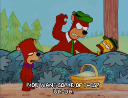Yogi Bear The Simpsons GIF | GIFDB.com