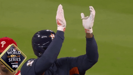Yordan Alvarez Clapping World Series GIF | GIFDB.com