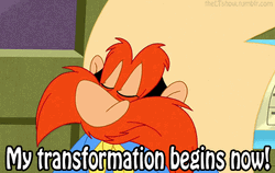 Yosemite Sam Running To Basement GIF | GIFDB.com