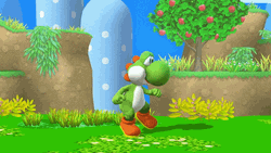 Yoshi Spinning Around GIF | GIFDB.com