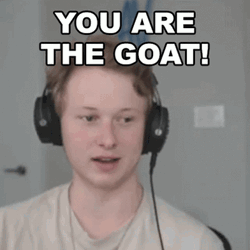 You Are The Goat Meme GIF | GIFDB.com