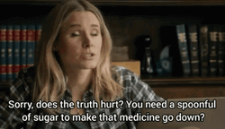 You Can't Handle The Truth Kristen Bell GIF | GIFDB.com