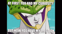 You Had My Curiosity Dragonball Cell GIF | GIFDB.com
