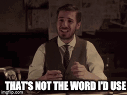 You Keep Using That Word Worried Man In Suit GIF | GIFDB.com