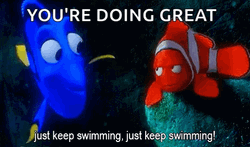 You're Doing Great Keep Going Nemo GIF | GIFDB.com