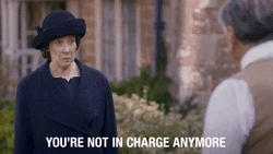You're Not My Supervisor Downton Abbey GIF | GIFDB.com
