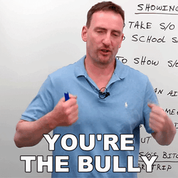 You're The Bully GIF | GIFDB.com