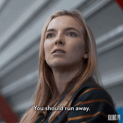 You Should Run Away And Leave GIF | GIFDB.com