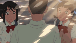 Your Name Radiant Girls GIF | GIFDB.com