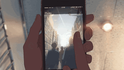 Your Name Swipe Phone GIF | GIFDB.com