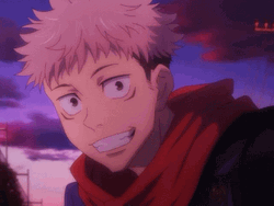 Yuji Itadori Laugh GIF | GIFDB.com