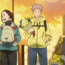 Yuji Itadori Seven Turns To Flowers GIF | GIFDB.com