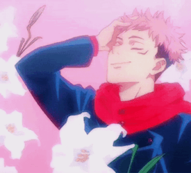 Yuji Touching His Head GIF | GIFDB.com