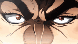 Yujiro Hanma Shocked Reaction Wide Eyes GIF | GIFDB.com