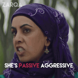 Zarqa Nawaz Shes Passive Aggressive GIF | GIFDB.com