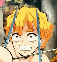 Zenitsu Pixel Running GIF | GIFDB.com