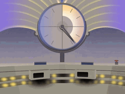 Zoom-in Clock GIF | GIFDB.com