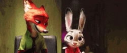 Zootopia Judy Nick Scary Suspense Turn Aroud GIF | GIFDB.com
