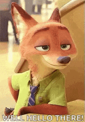 Zootopia Nick Well Hello There GIF | GIFDB.com